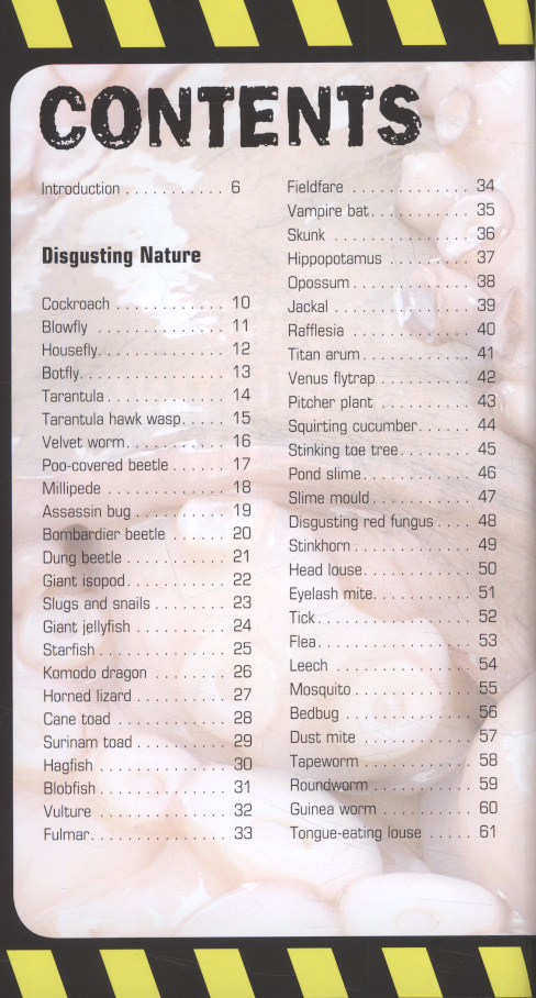 100 most disgusting things on the planet