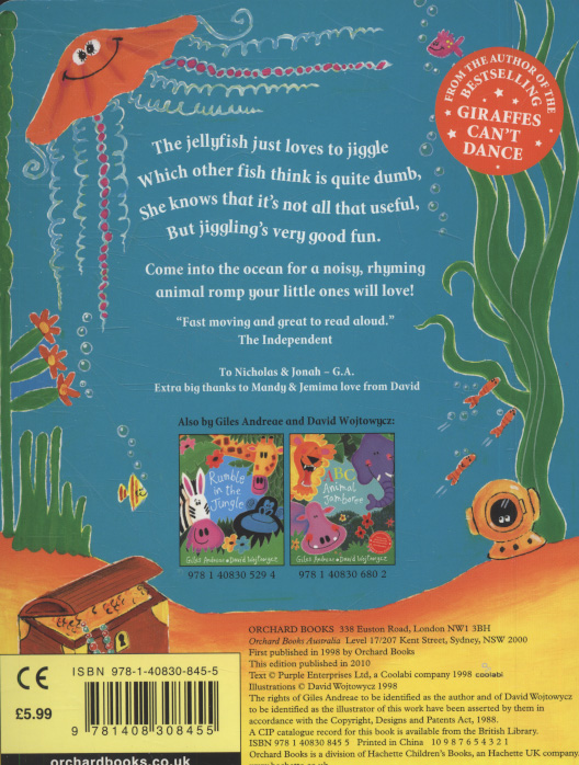 Commotion In The Ocean Board Book by Andreae, Giles (9781408308455 ...
