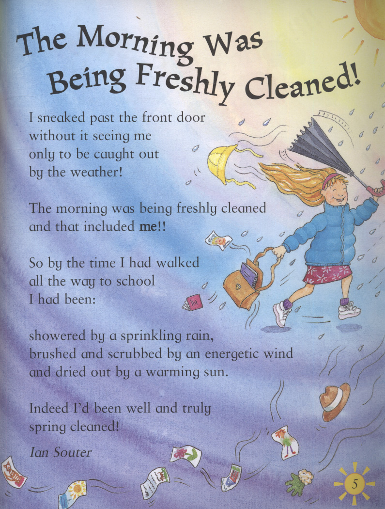 The hard life of a conker and other poems about seasons