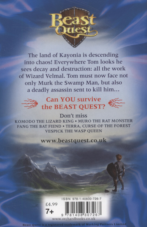 Beast Quest: Murk the Swamp Man by Blade, Adam (9781408307267) | Browns ...