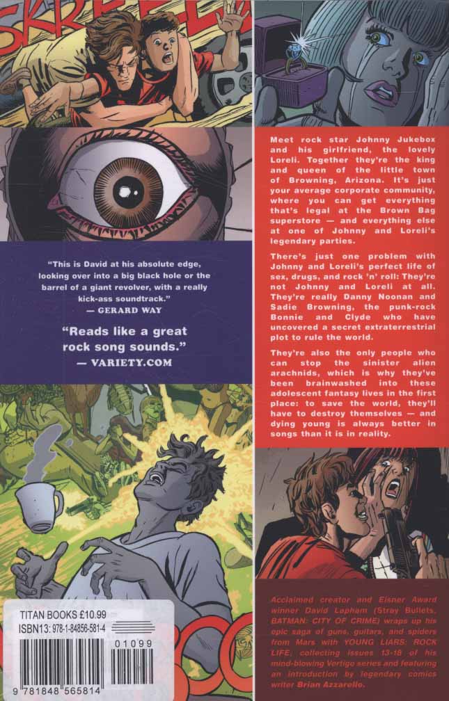 Young Liars by Lapham, David (9781848565814) | Browns Books