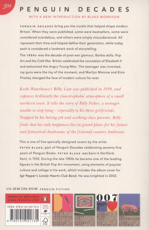 Billy Liar by Waterhouse, Keith (9780141041735) | Browns Books