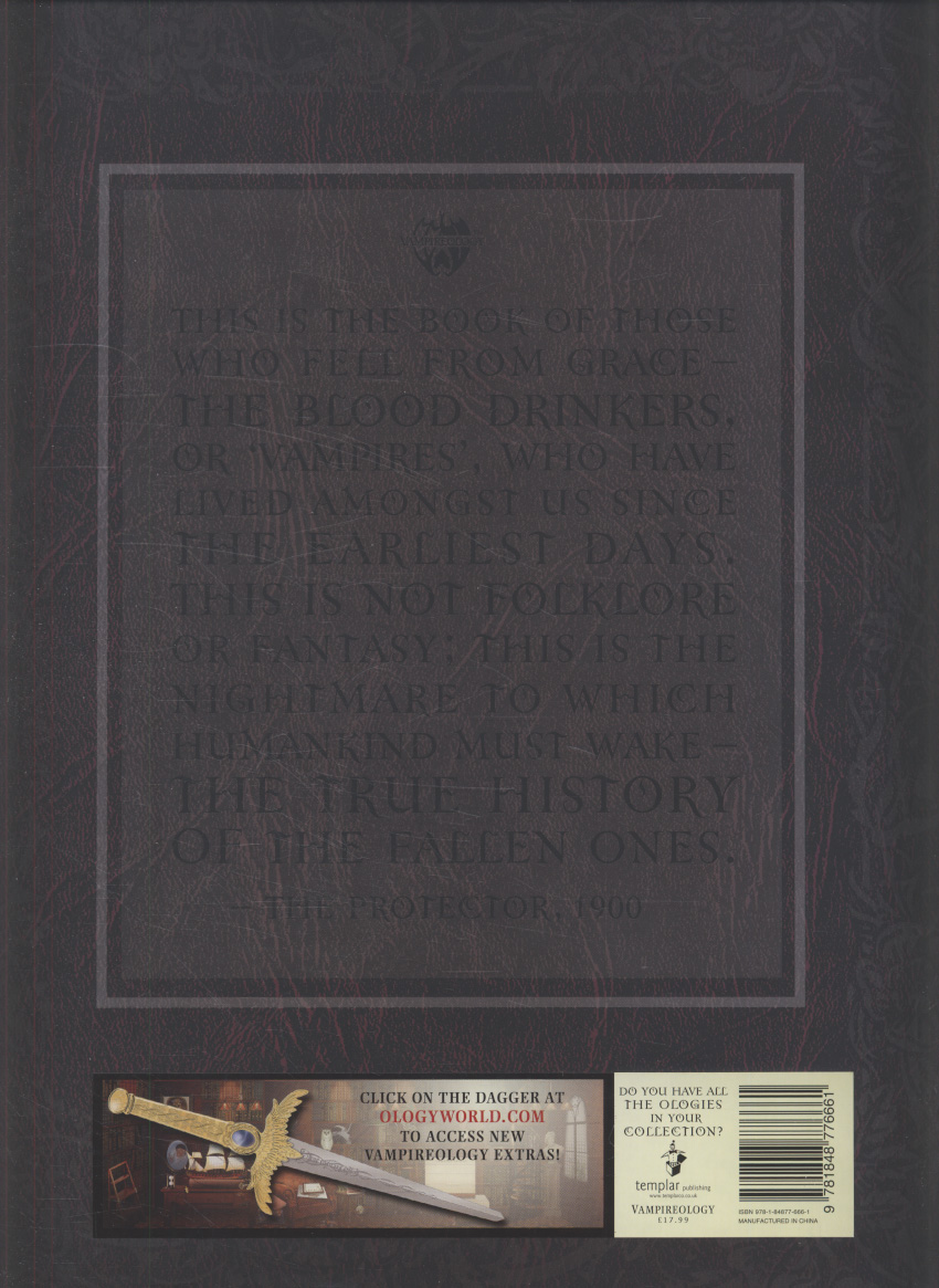 Vampireology : the true history of the fallen ones