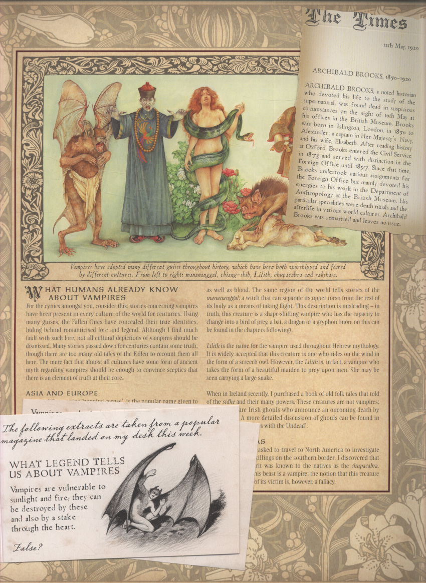 Vampireology : the true history of the fallen ones