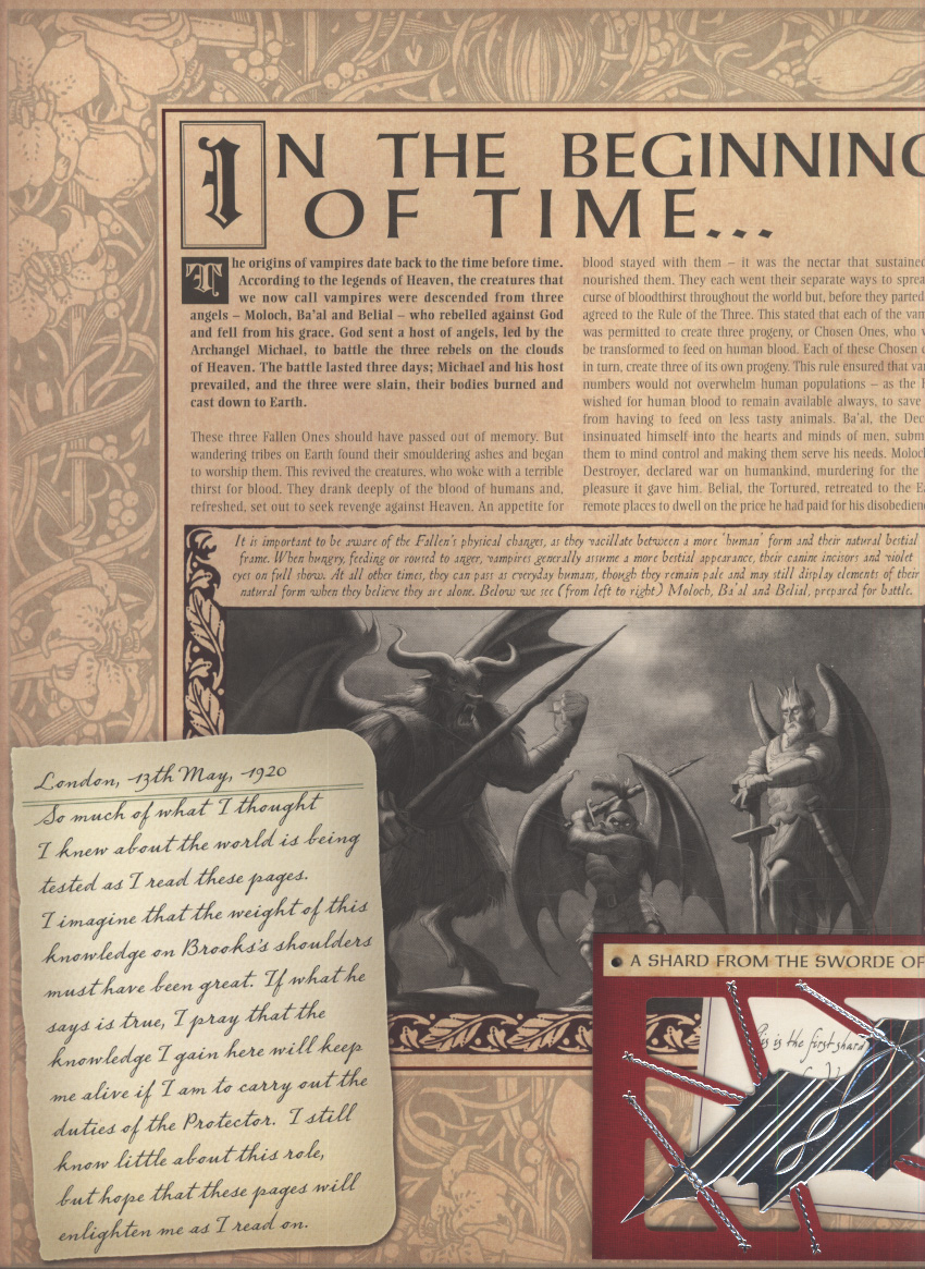 Vampireology : the true history of the fallen ones