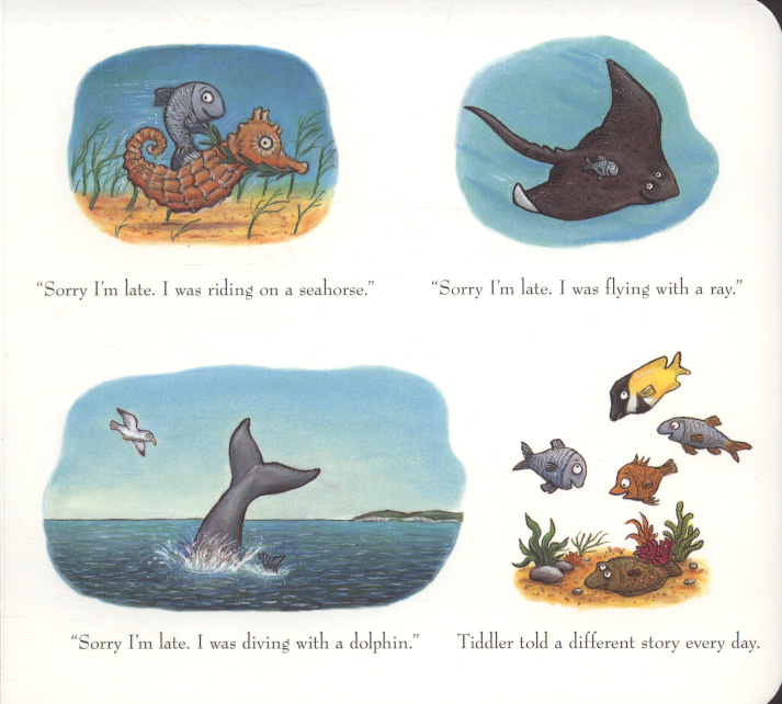 Tiddler : the story-telling fish by Donaldson, Julia (9781407116631 ...
