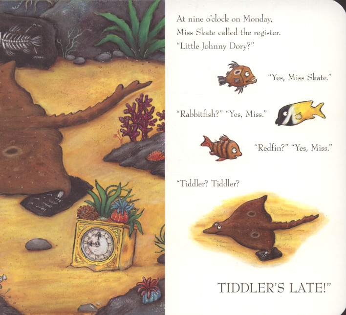 Tiddler : the story-telling fish by Donaldson, Julia (9781407116631 ...