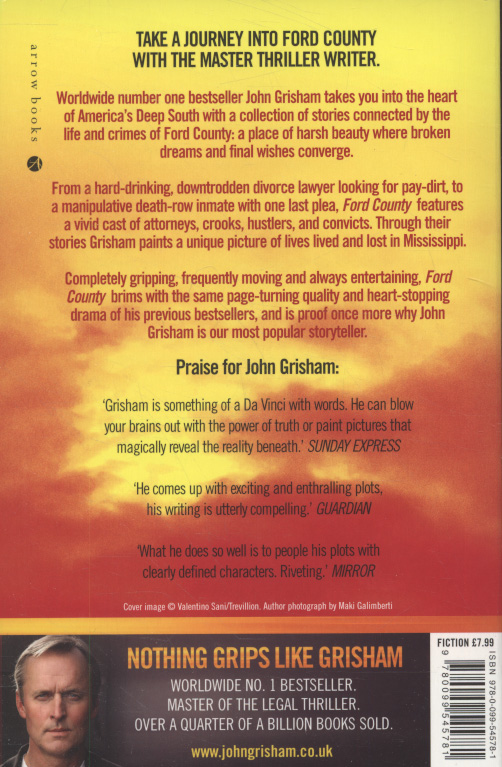 Ford County by Grisham, John (9780099545781) | Browns Books