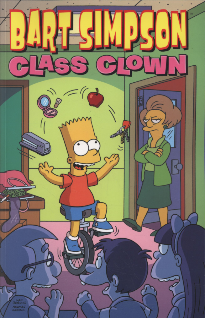 Bart Simpson Class Clown by Groening, Matt (9781848567504) | Browns Books