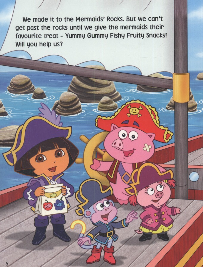 Dora's pirate treasure hunt by Nickelodeon (9781847388155) | BrownsBfS