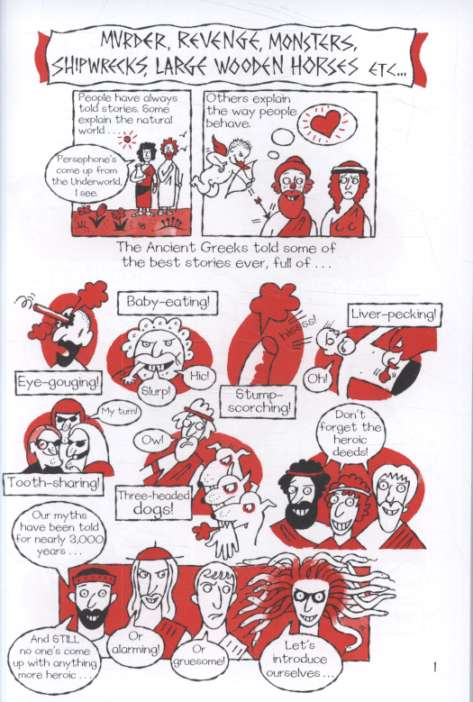 The Comic Strip Greatest Greek Myths by Turner, Tracey (9781408804490 ...