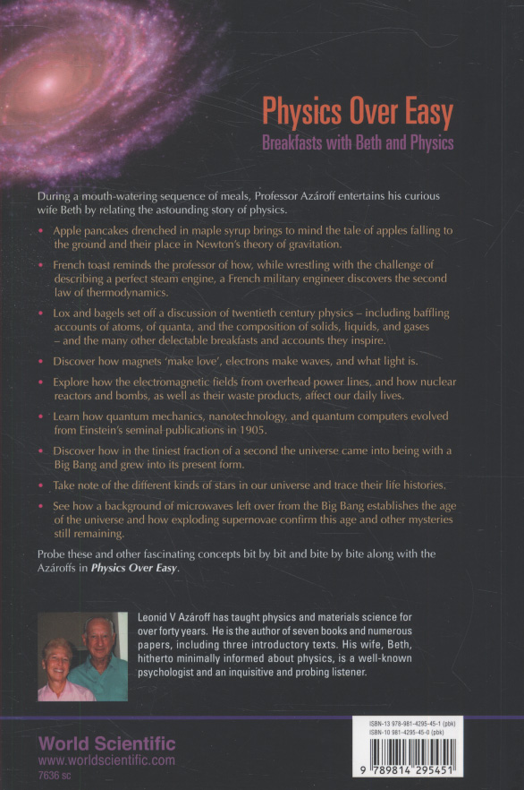 Physics Over Easy: Breakfasts With Beth And Physics (2nd Edition) by ...