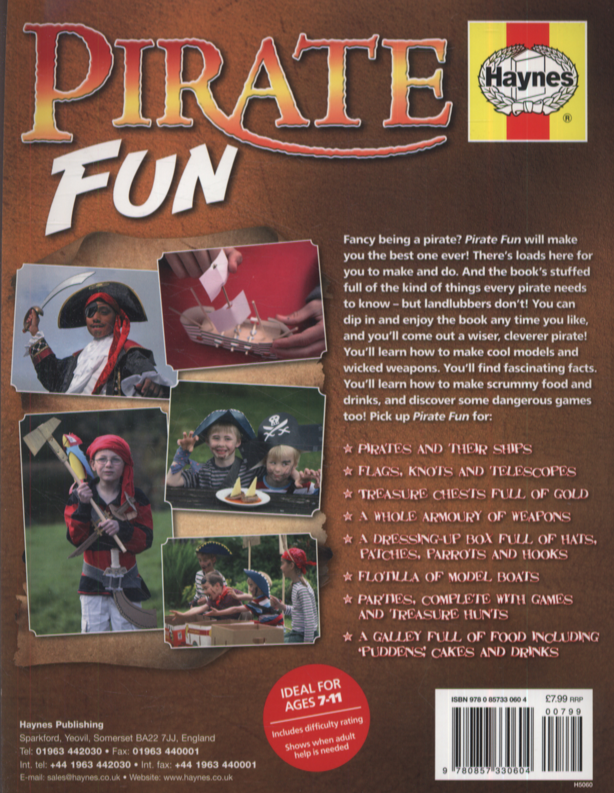 Pirate manual : loads for young pirates to make and do
