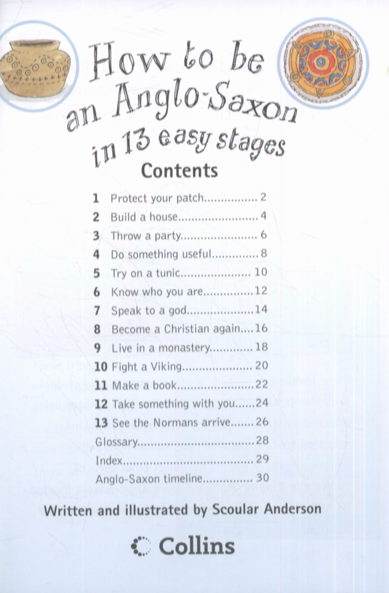 How to be an Anglo Saxon by Anderson, Scoular (9780007336296) | Browns ...