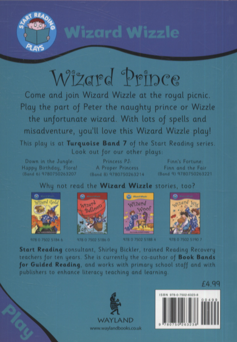 Start Reading: Plays: Wizard Wizzle: Wizard Prince by Cassidy, Anne ...