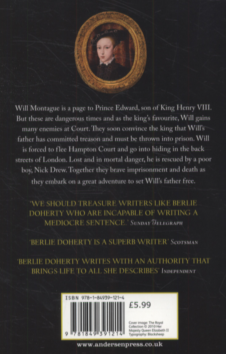 Treason by Doherty, Berlie (9781849391214) | Browns Books