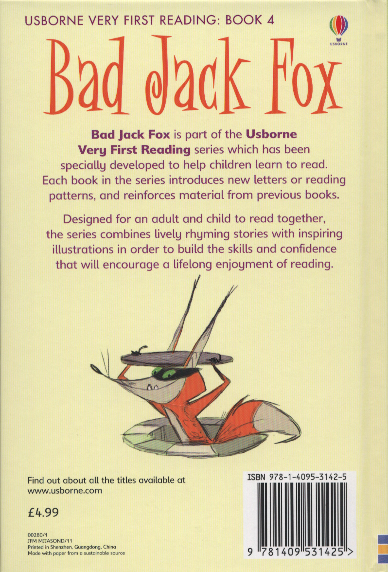 Bad Jack Fox by Punter, Russell (9781409531425) | BrownsBfS