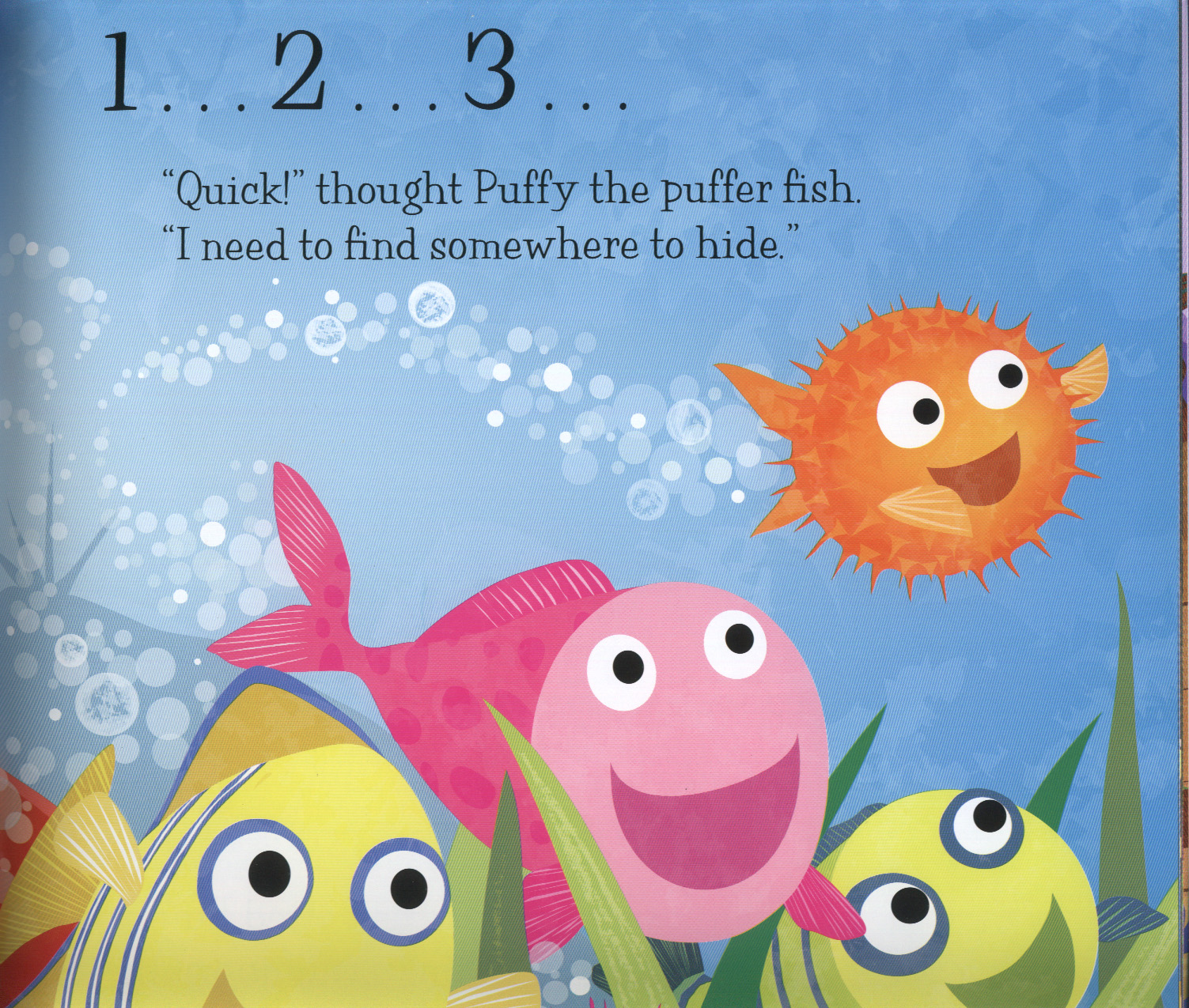 Barry the fish with fingers and the hairy scary monster by Hendra, Sue ...