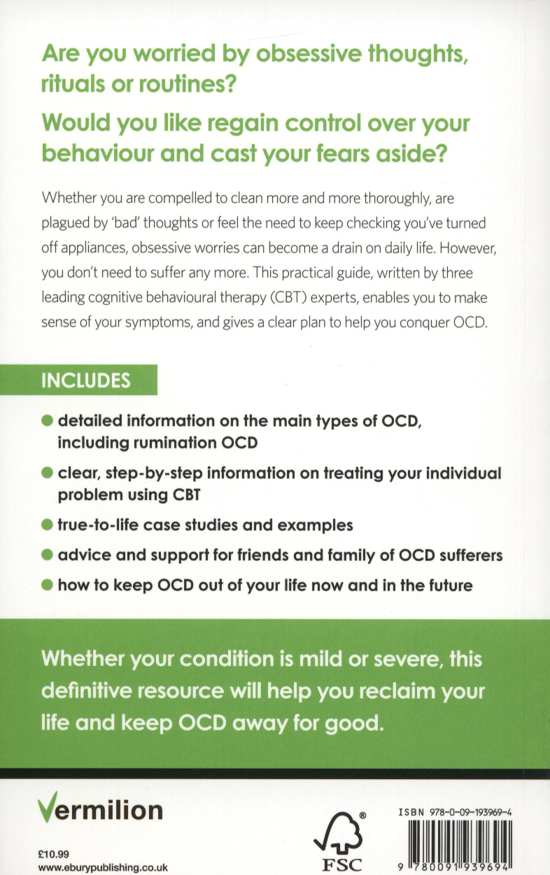 Break Free from OCD by Challacombe, Dr Fiona (9780091939694) | Browns Books
