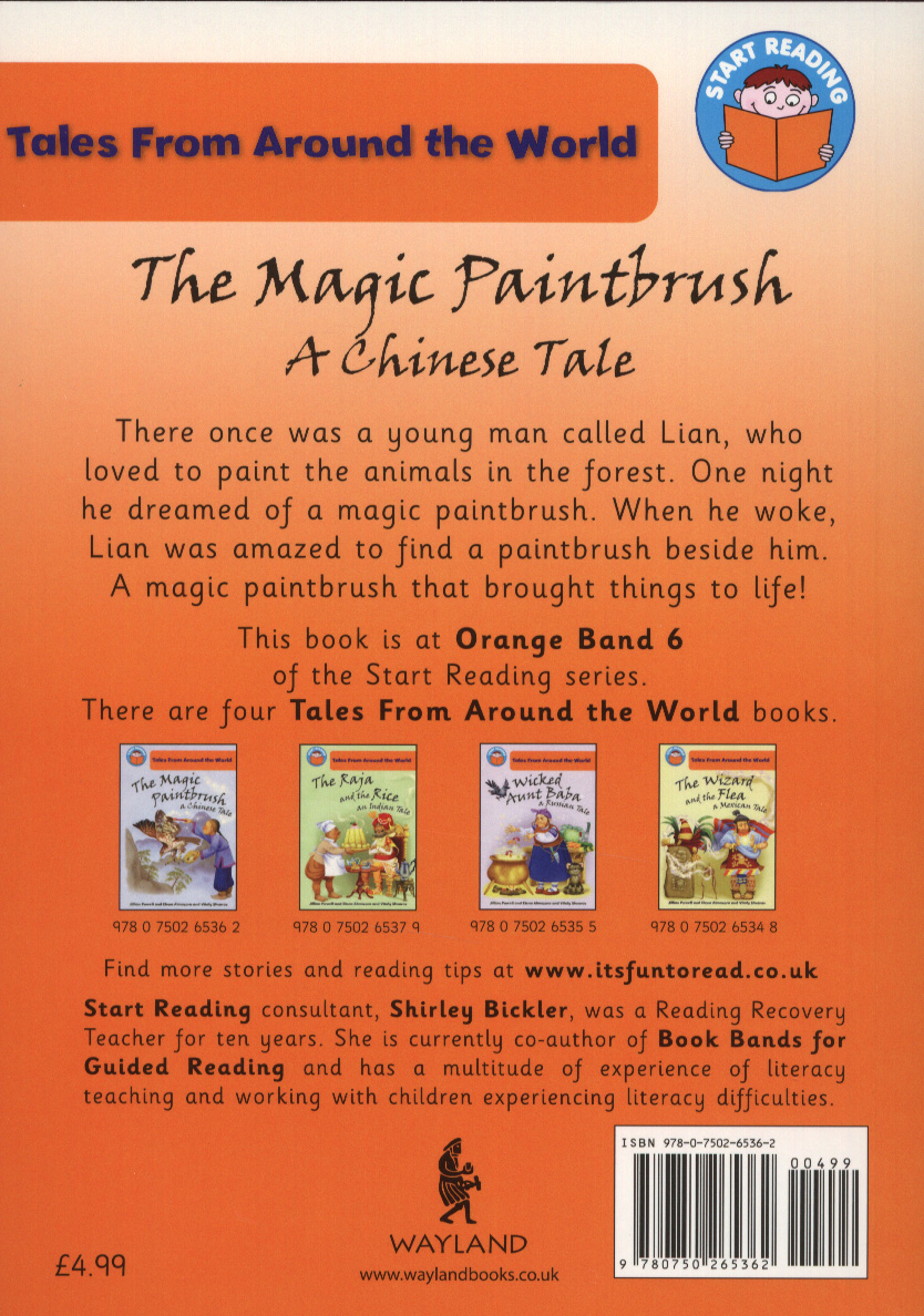 The magic paintbrush : a Chinese tale by Powell, Jillian (9780750265362 ...