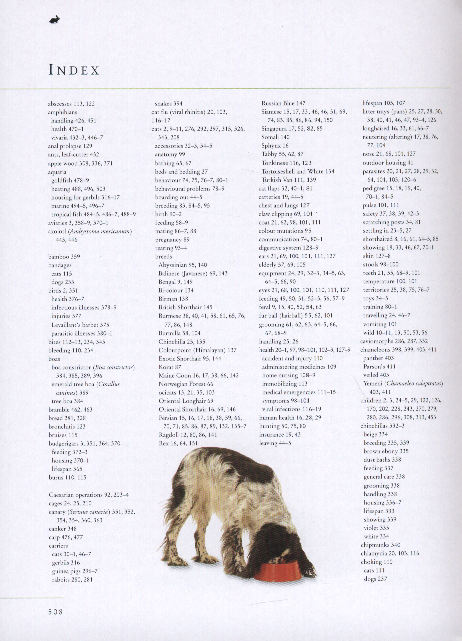 Complete Book of Pets and Petcare