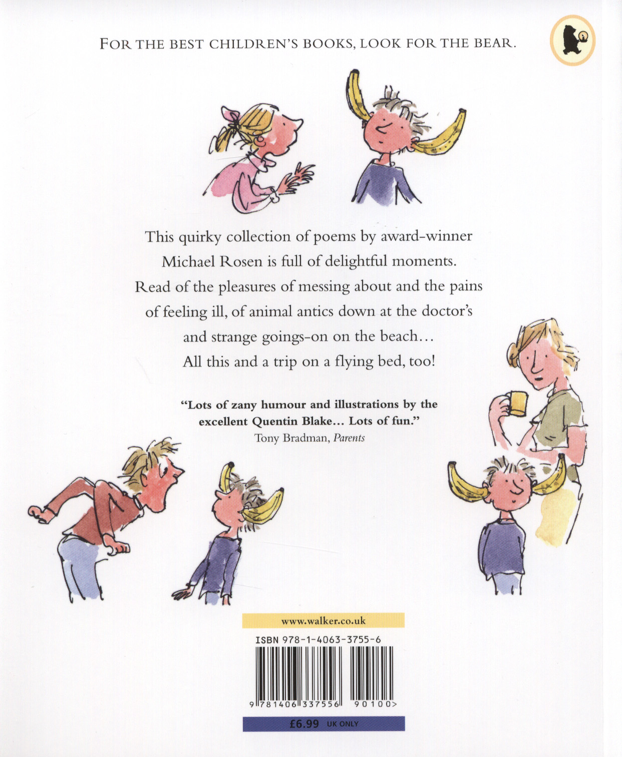 Bananas in my ears : a collection of poems by Rosen, Michael ...