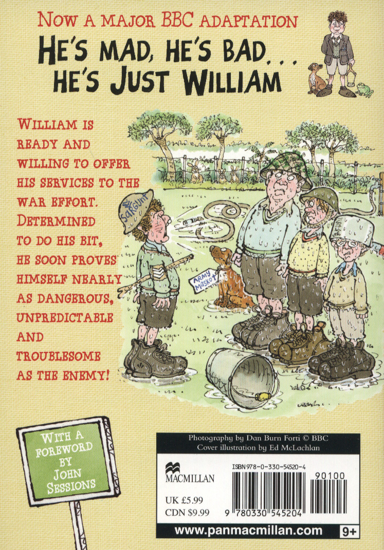 William at War - TV tie-in edition by Crompton, Richmal (9780330545204 ...