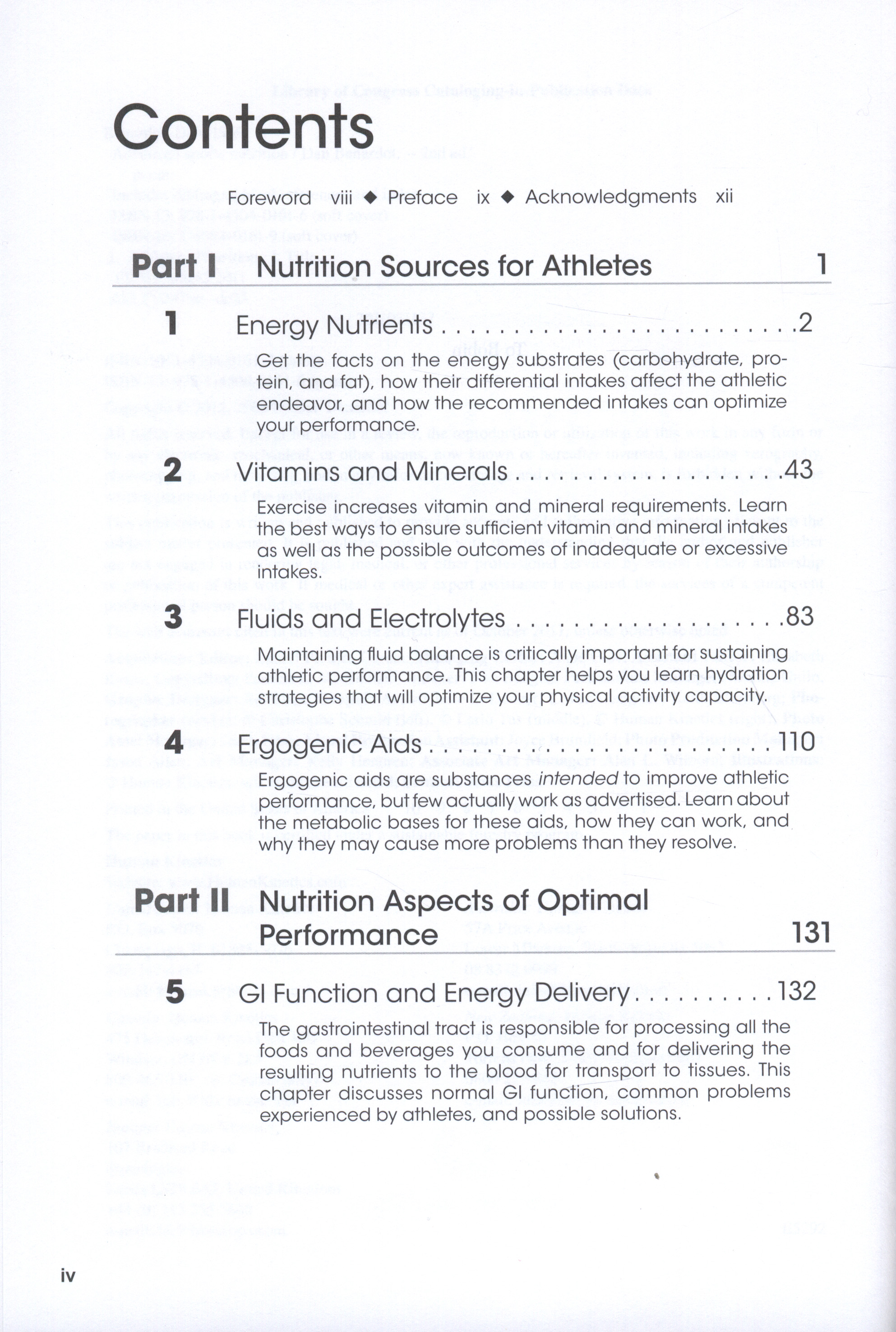 Advanced Sports Nutrition by BENARDOT, DAN (9781450401616) | Browns Books