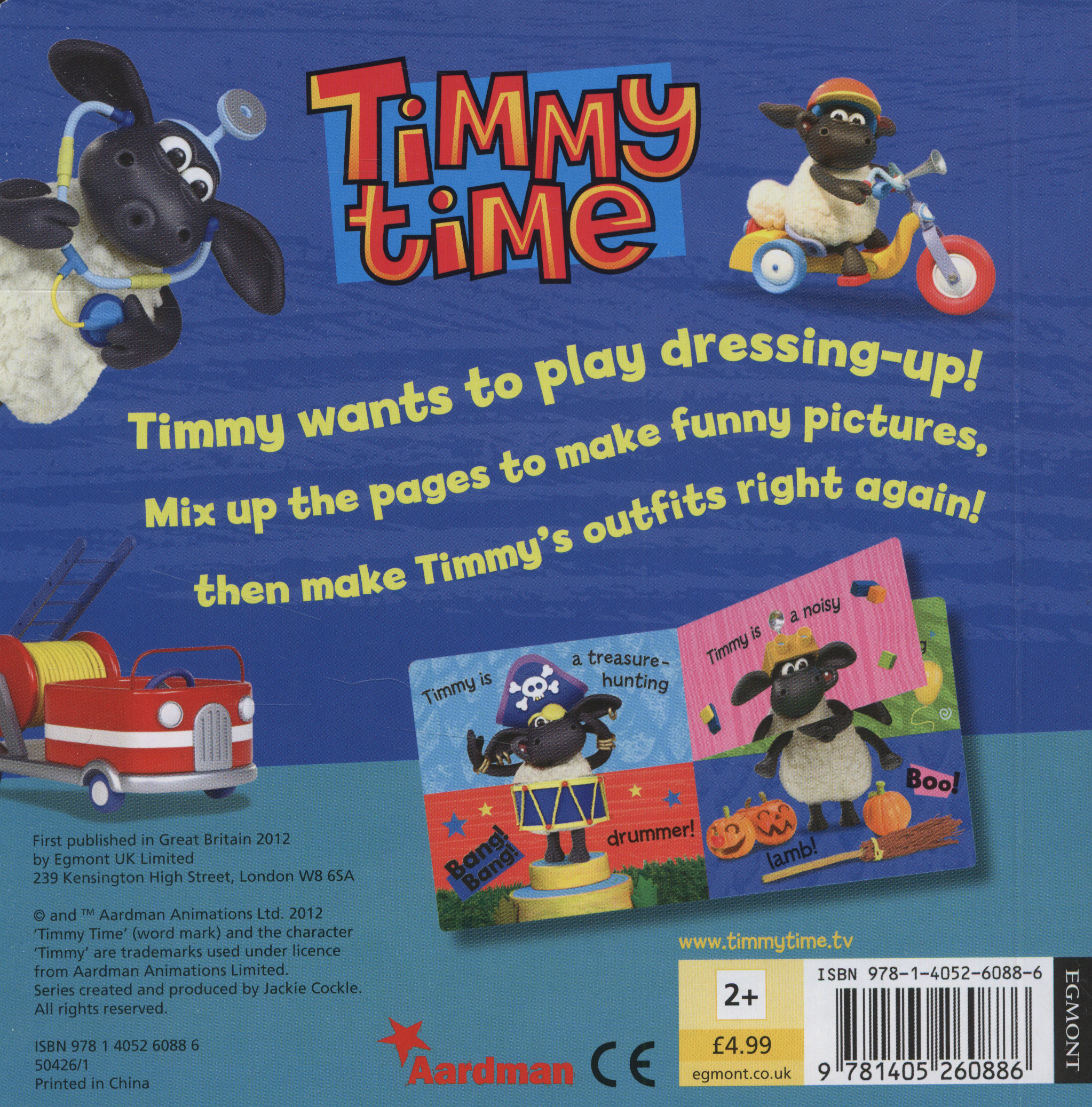 Timmy Time Mix and Match Book (9781405260886) | Browns Books