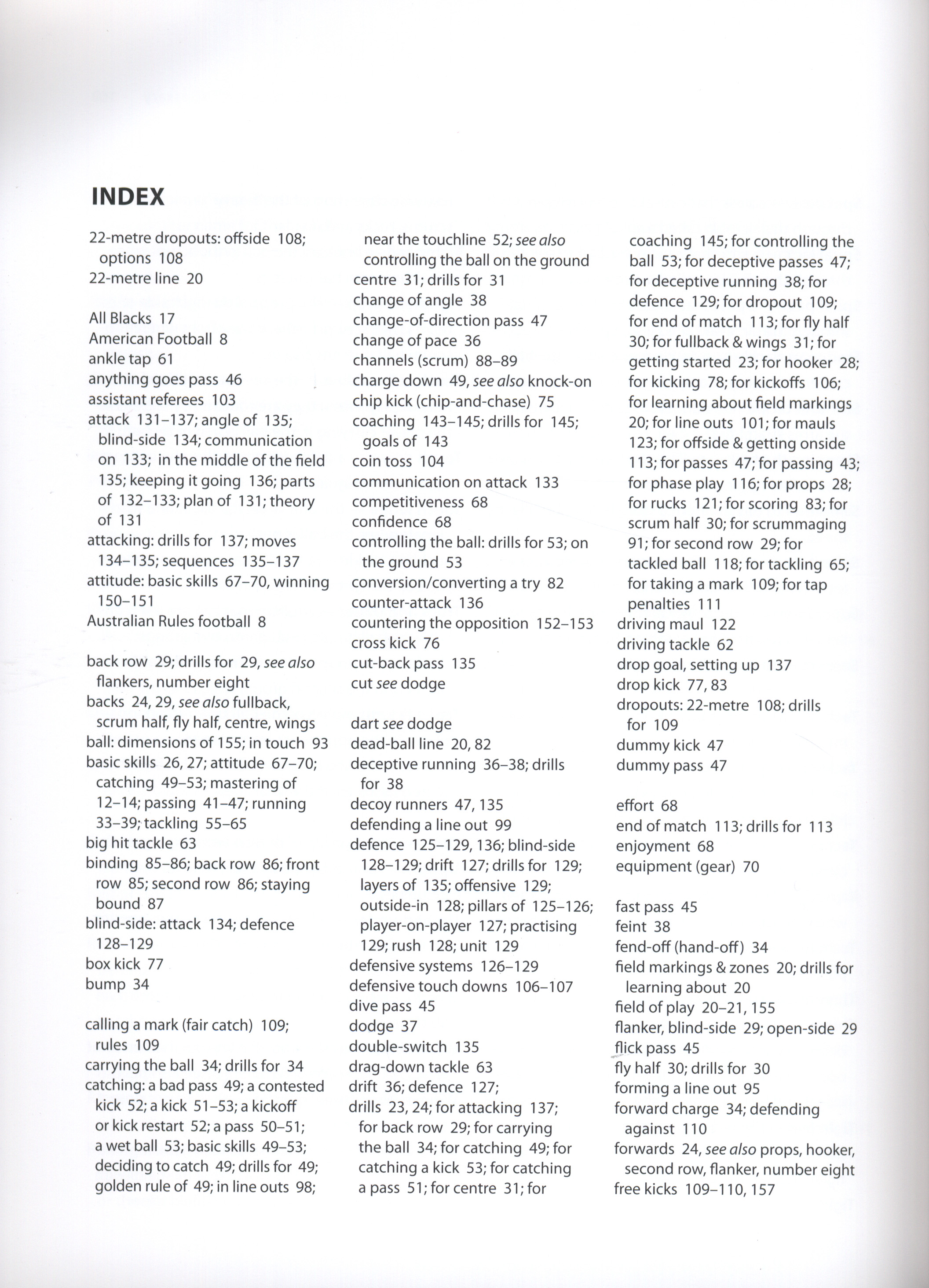 Rugby Skills, Tactics and Rules by Bunce, Frank (9781408156957 ...