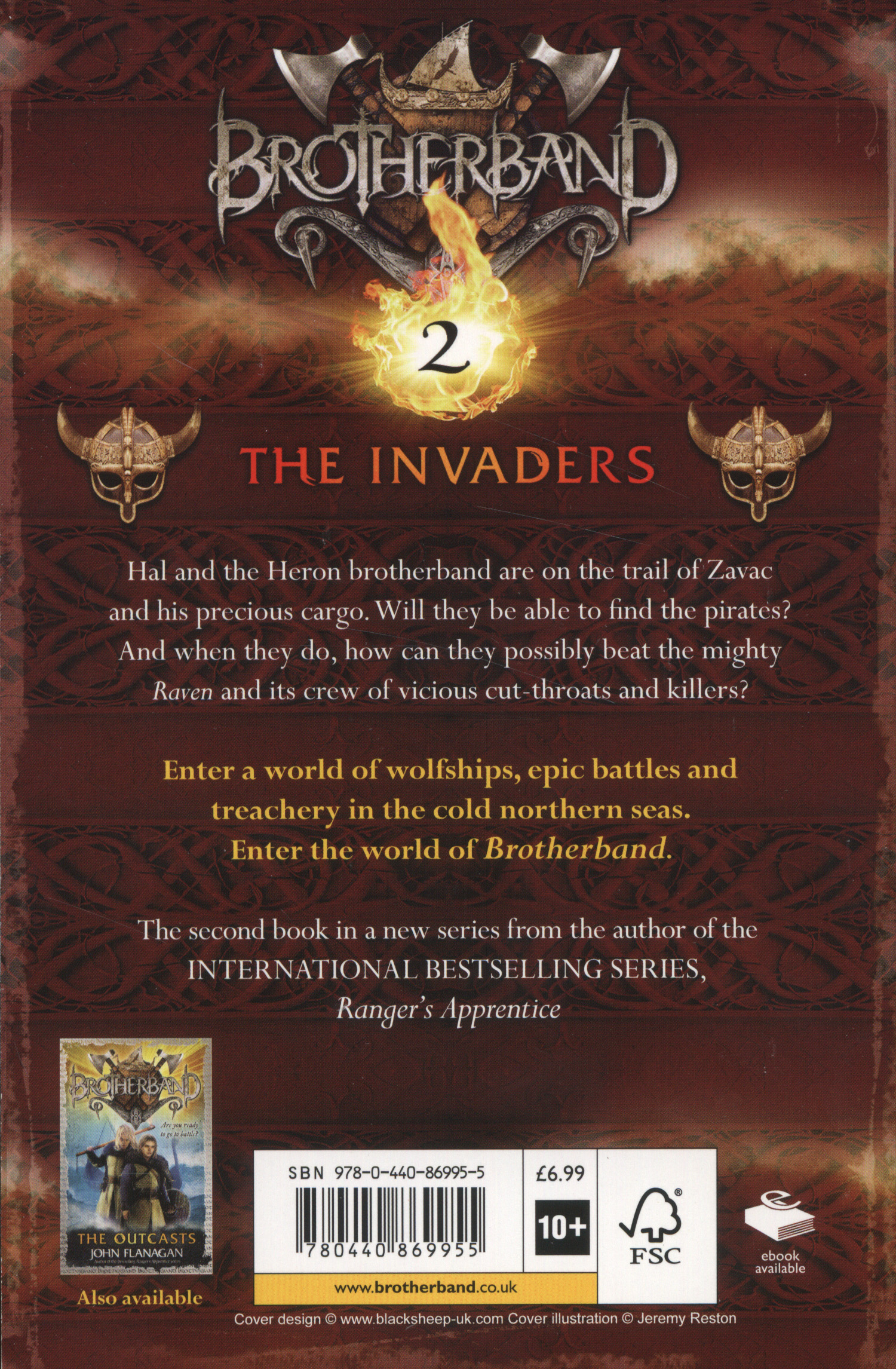 The Invaders (Brotherband Book 2) by Flanagan, John (9780440869955 ...
