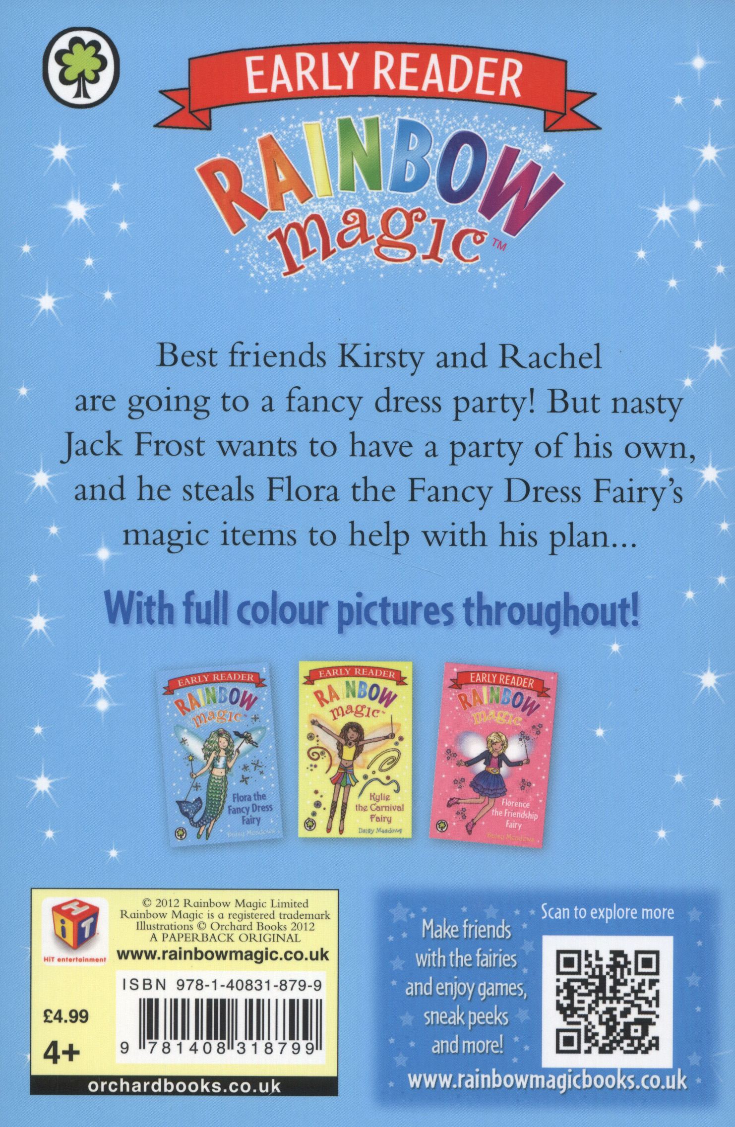 Rainbow Magic Early Reader: Flora the Fancy Dress Fairy by Meadows ...