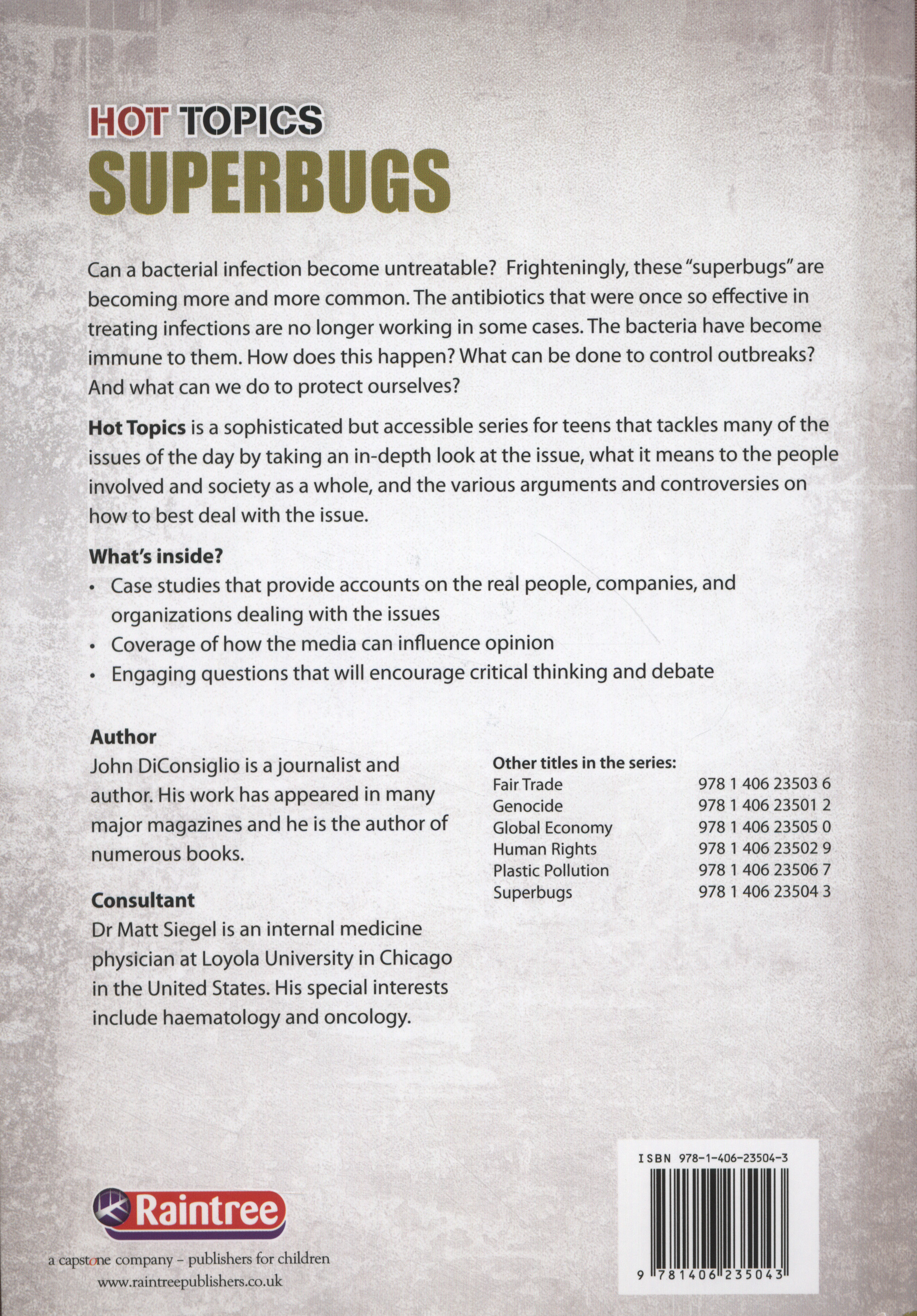 Superbugs by DiConsiglio, John (9781406235043) | Browns Books