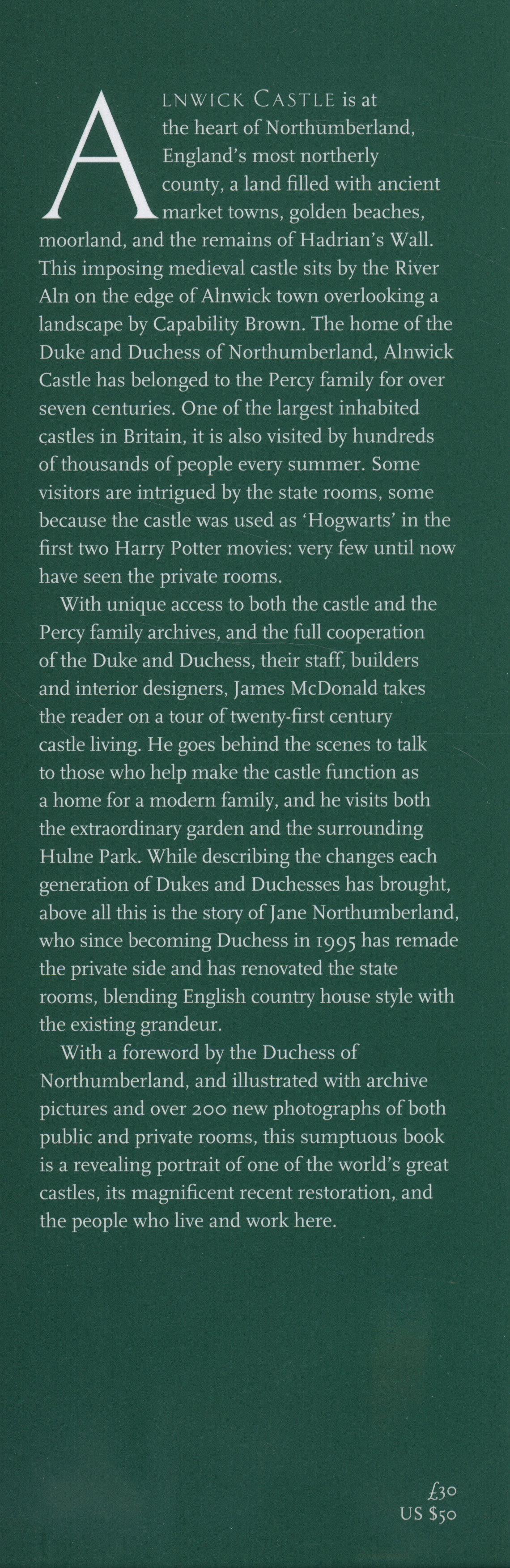Alnwick Castle by McDonald, James (9780711232372) | Browns Books
