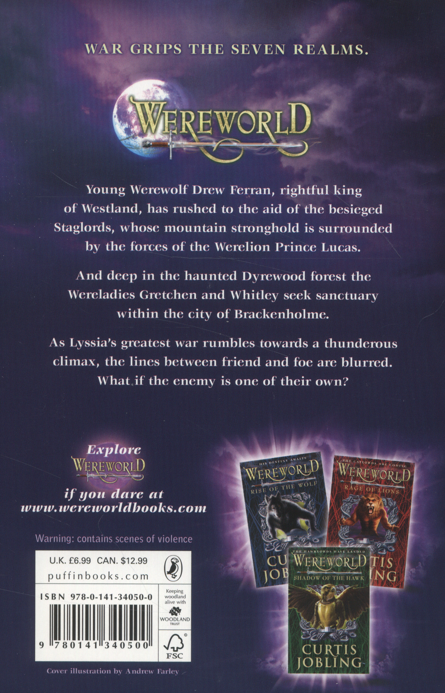 Wereworld: Nest of Serpents (Book 4) by Jobling, Curtis (9780141340500 ...