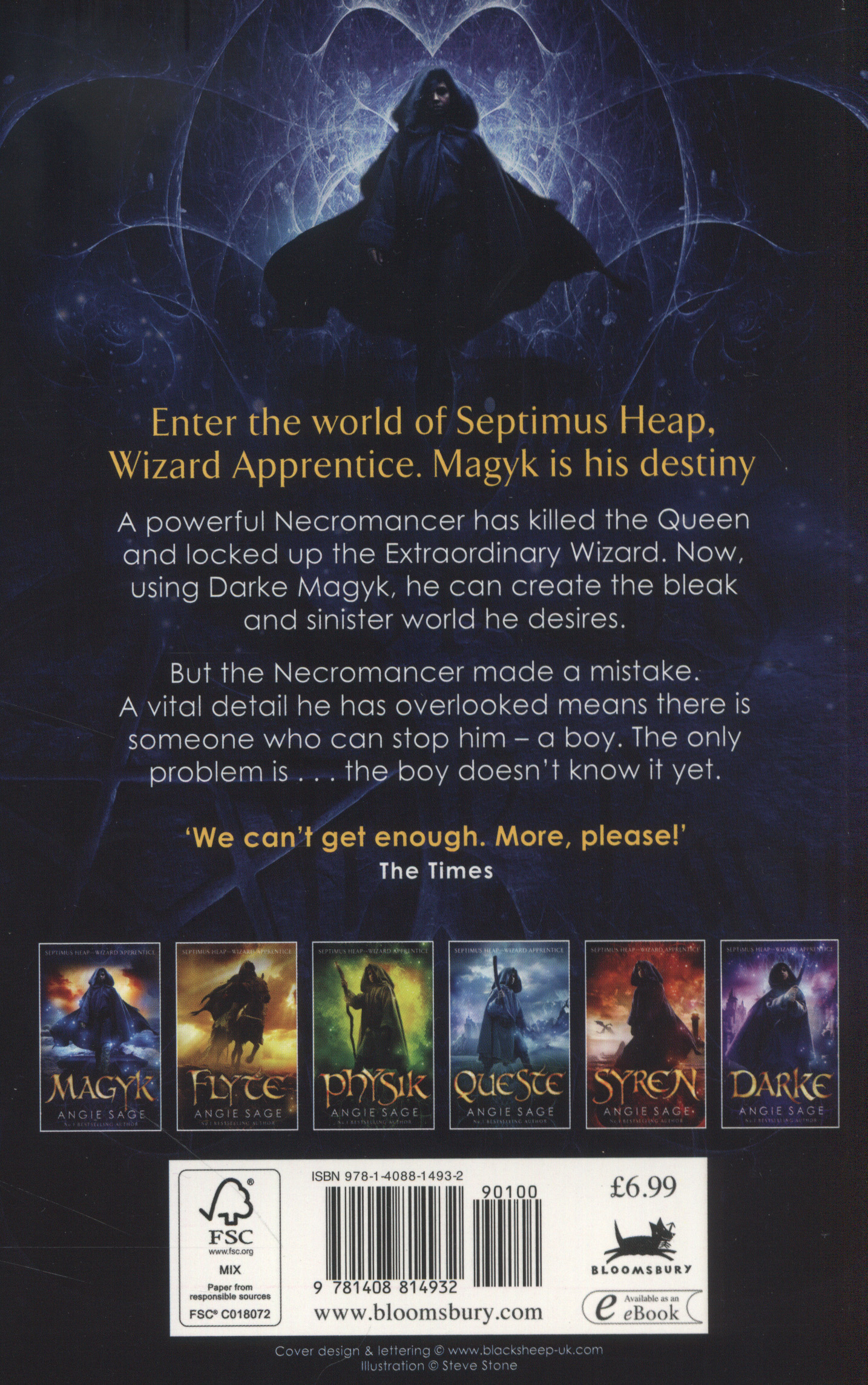 Magyk : Septimus Heap Book 1 (Rejacketed)