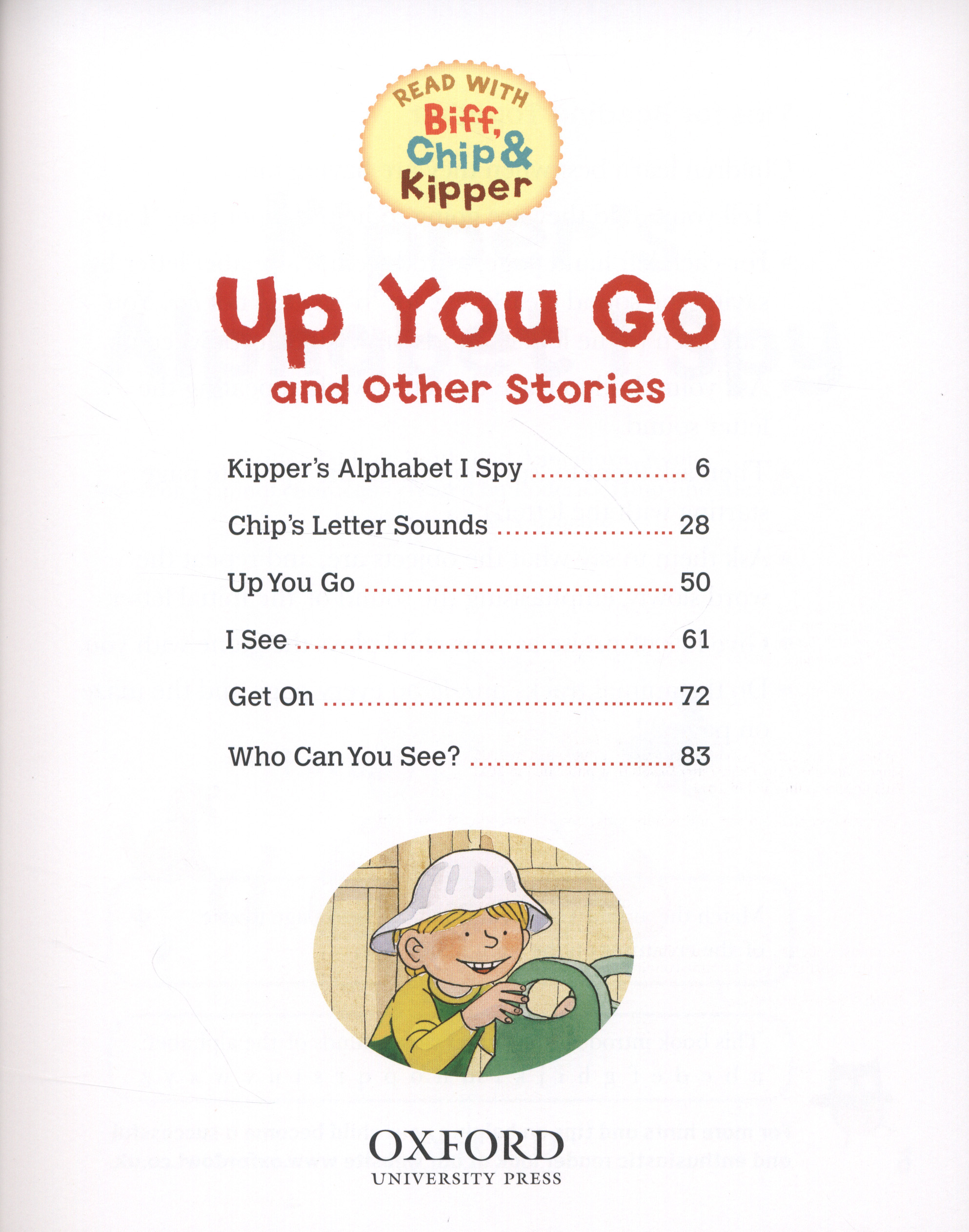 Up you go and other stories by Hunt, Roderick (9780192793638) | BrownsBfS