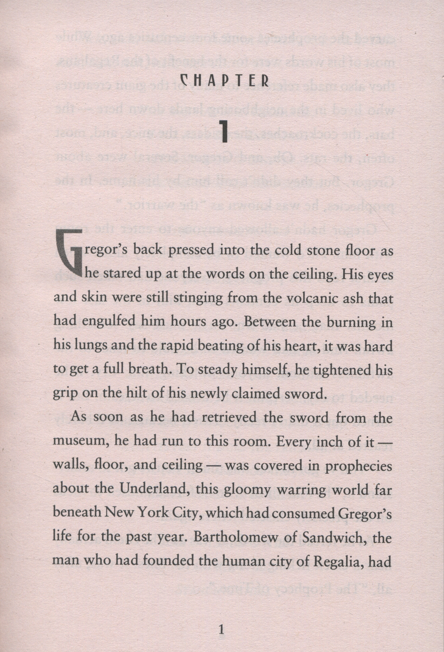 Gregor and the code of claw