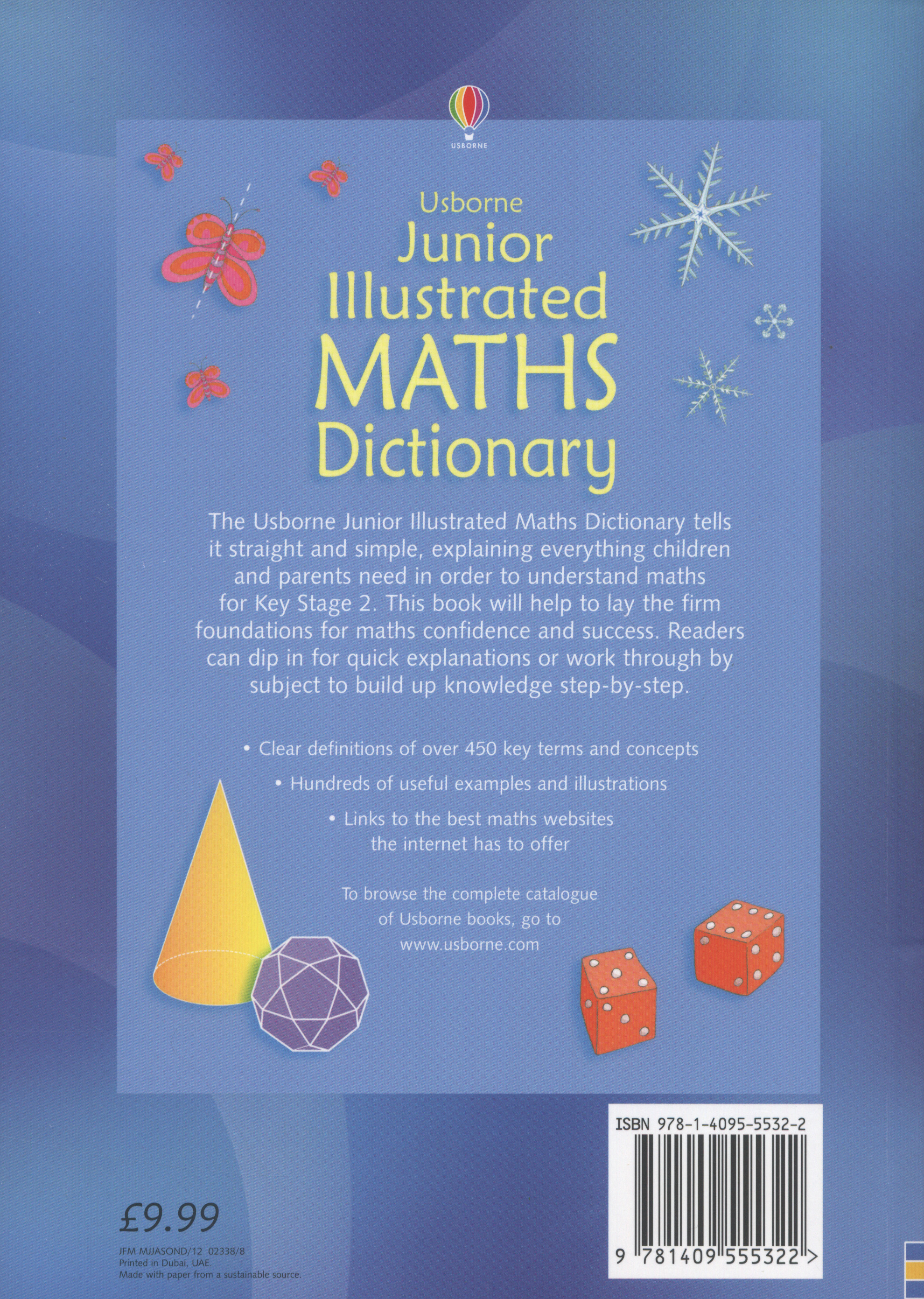 Usborne junior illustrated maths dictionary by Large, Tori ...