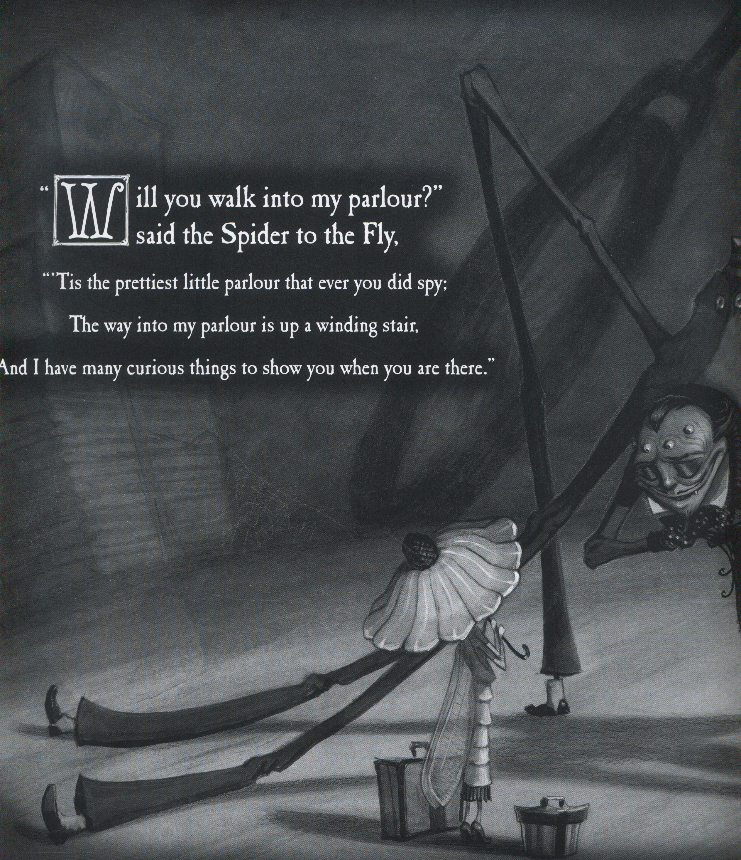 The spider and the fly : Mary Howitt's classic 1829 poem by DiTerlizzi ...