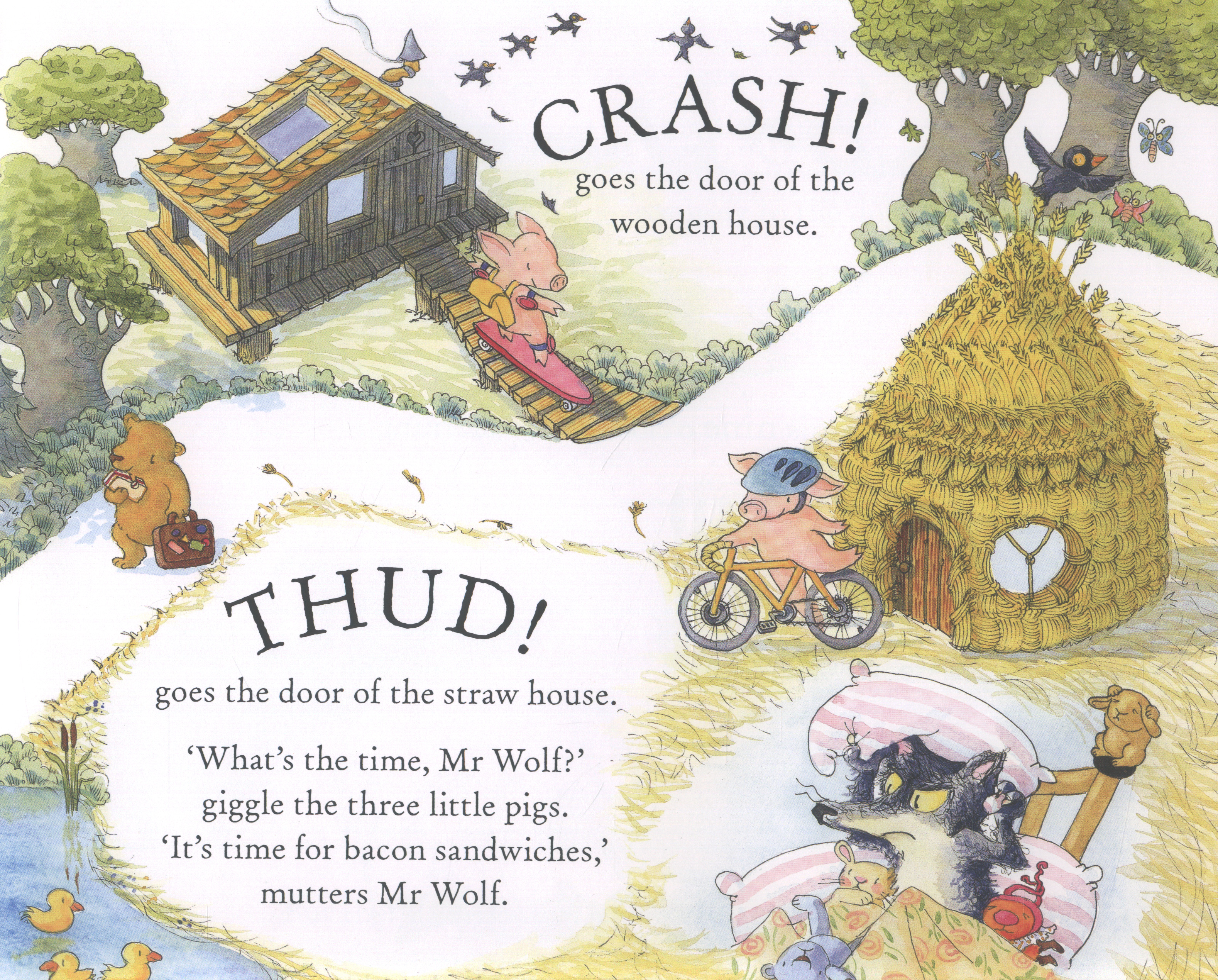 What's the Time, Mr Wolf? by Gliori, Debi (9781408819401) | Browns Books