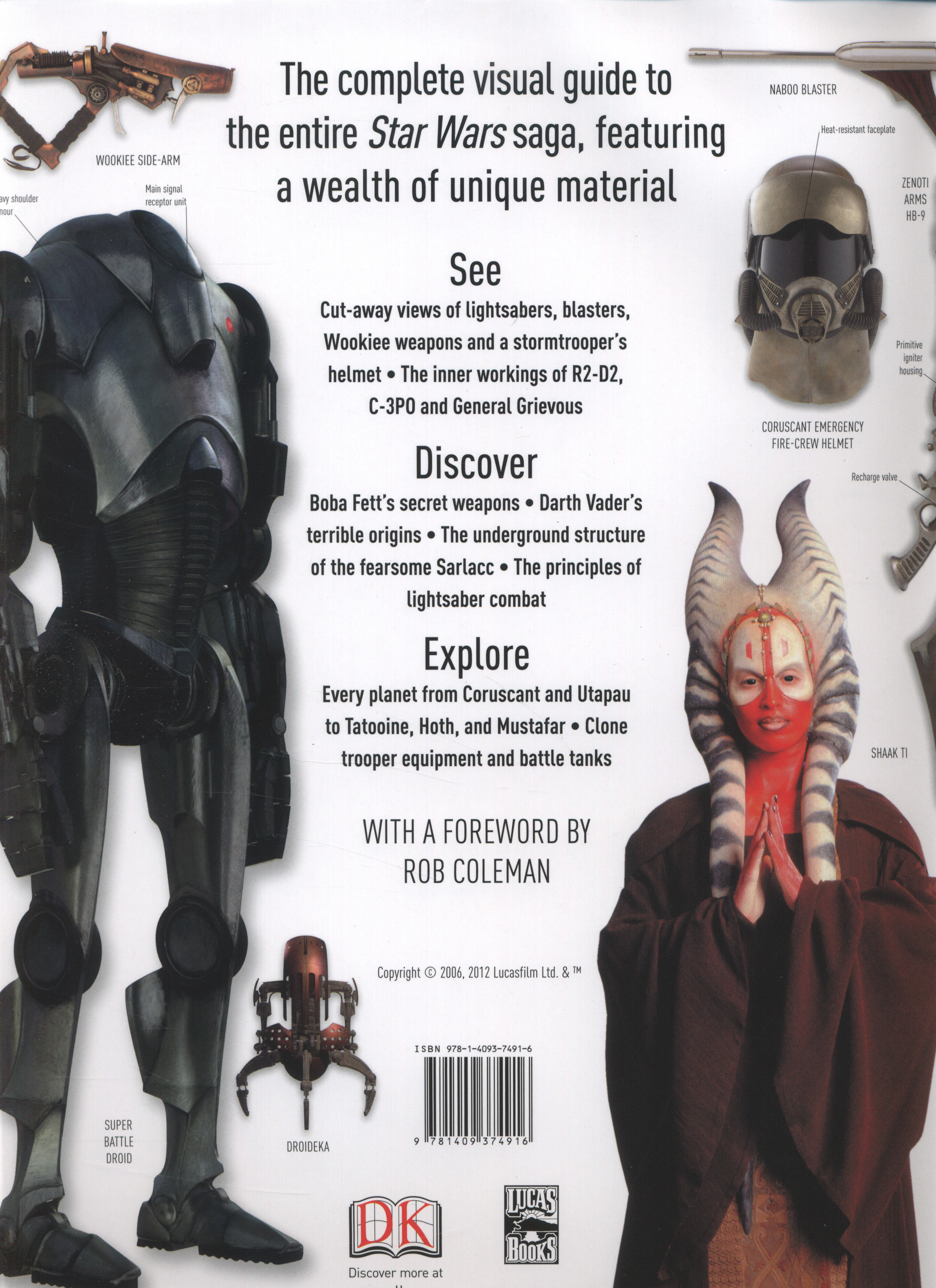 Star Wars : the complete visual dictionary by DK (9781409374916 ...
