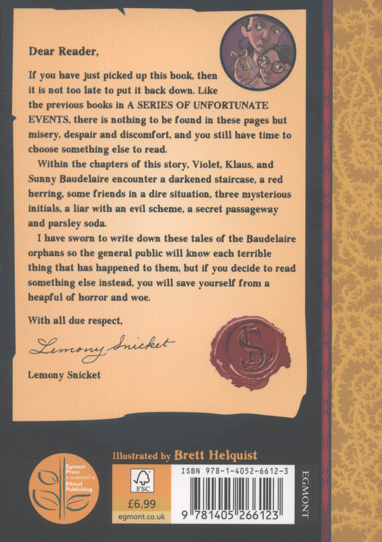 The ersatz elevator by Snicket, Lemony (9781405266123) | BrownsBfS