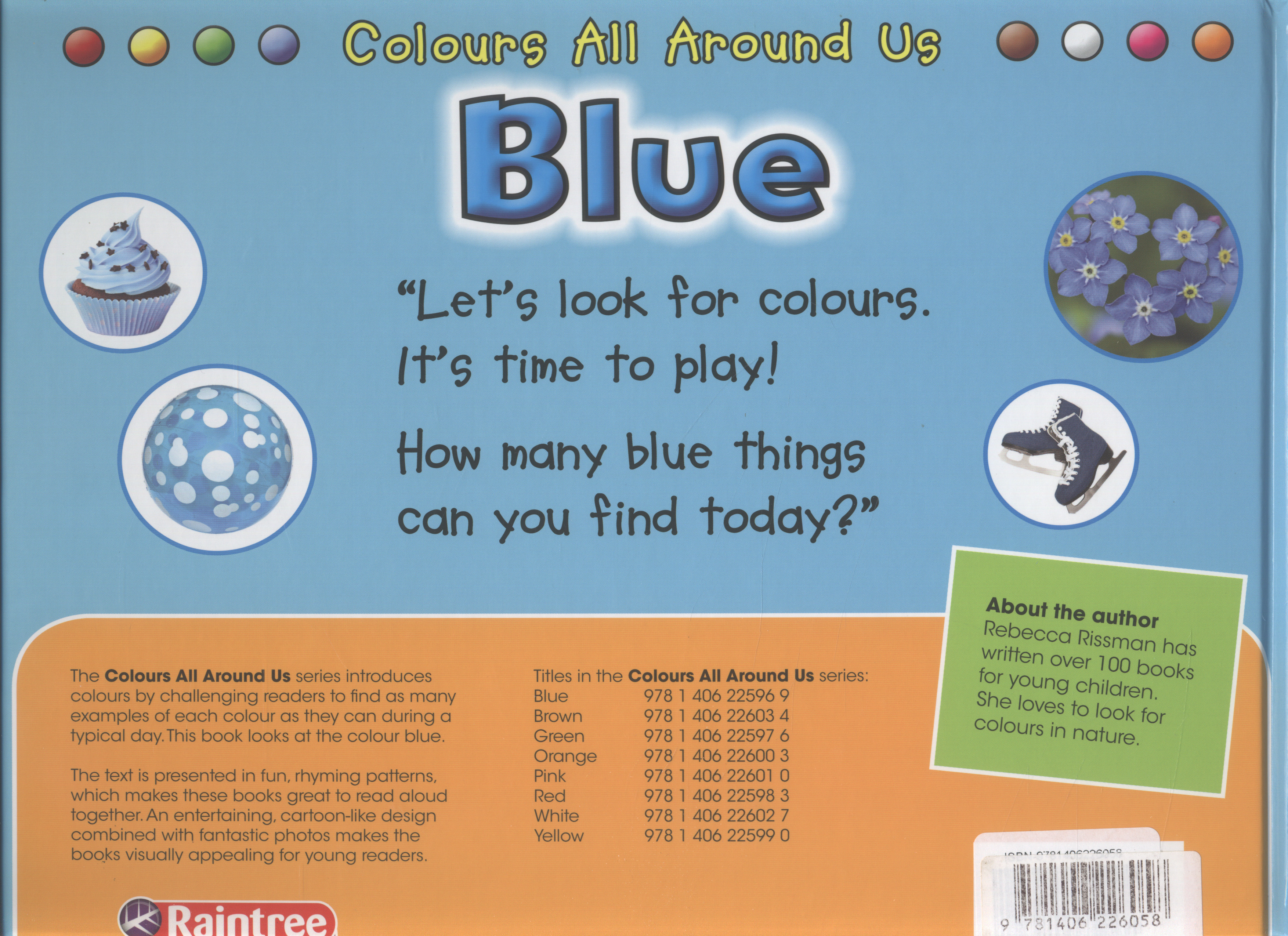 Blue by Rissman, Rebecca (9781406226058) | Browns Books