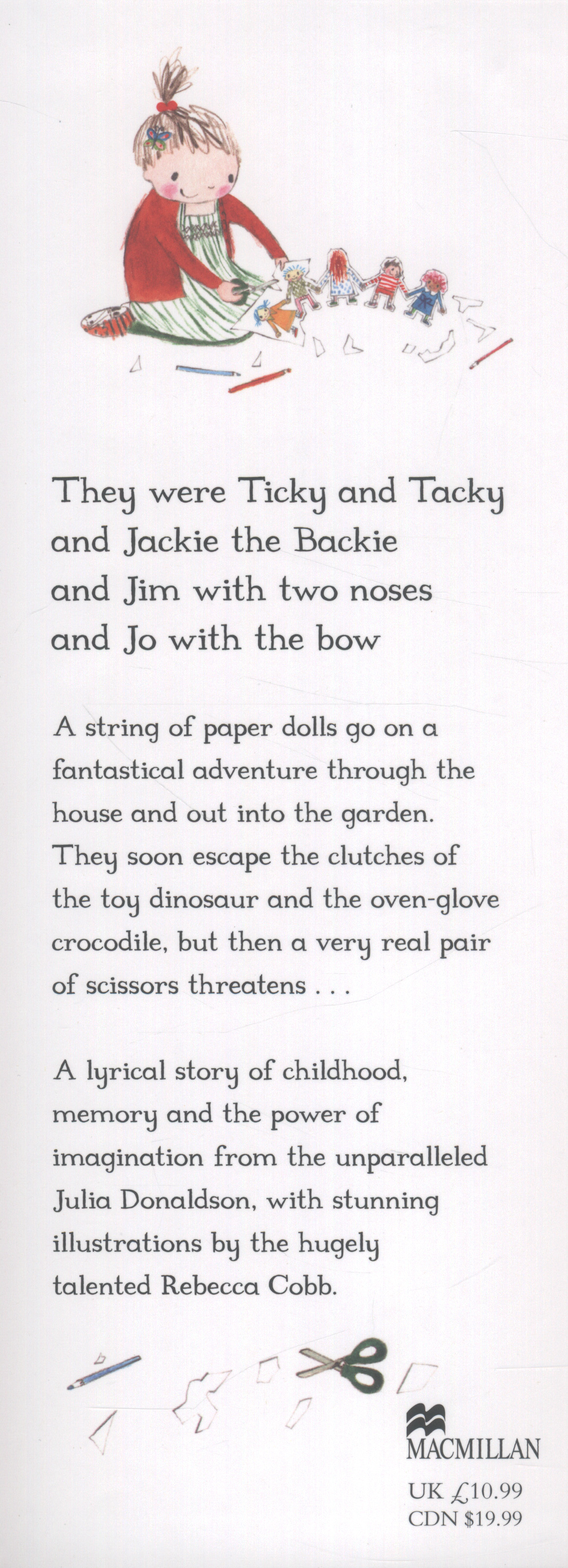 The Paper Dolls by Donaldson, Julia (9780230741089) | Browns Books