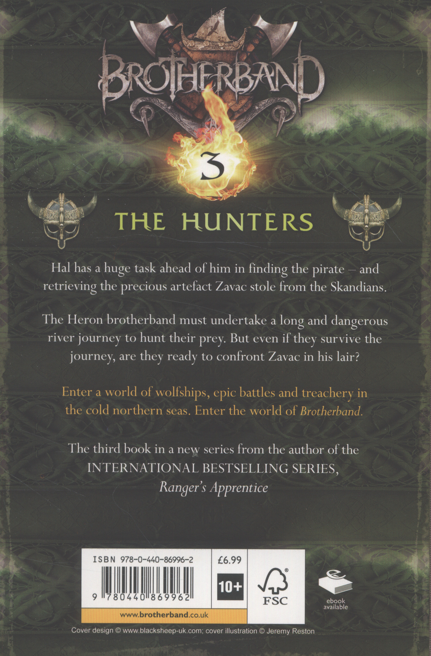The Hunters (Brotherband Book 3) by Flanagan, John (9780440869962 ...