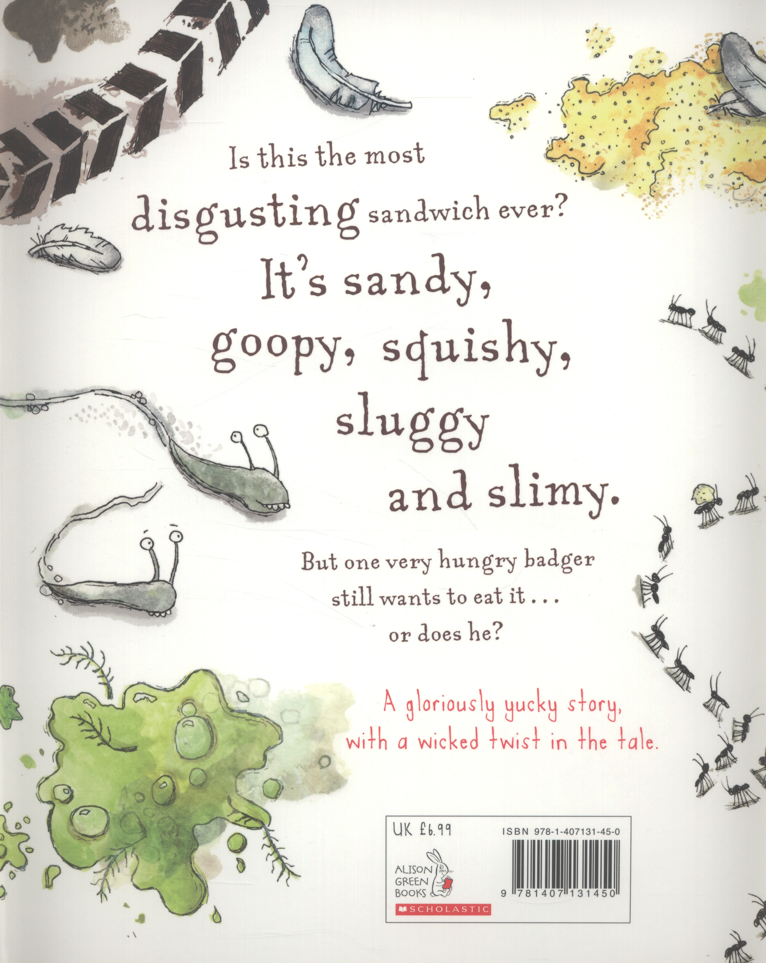 The disgusting sandwich by Edwards, Gareth (9781407131450) | BrownsBfS