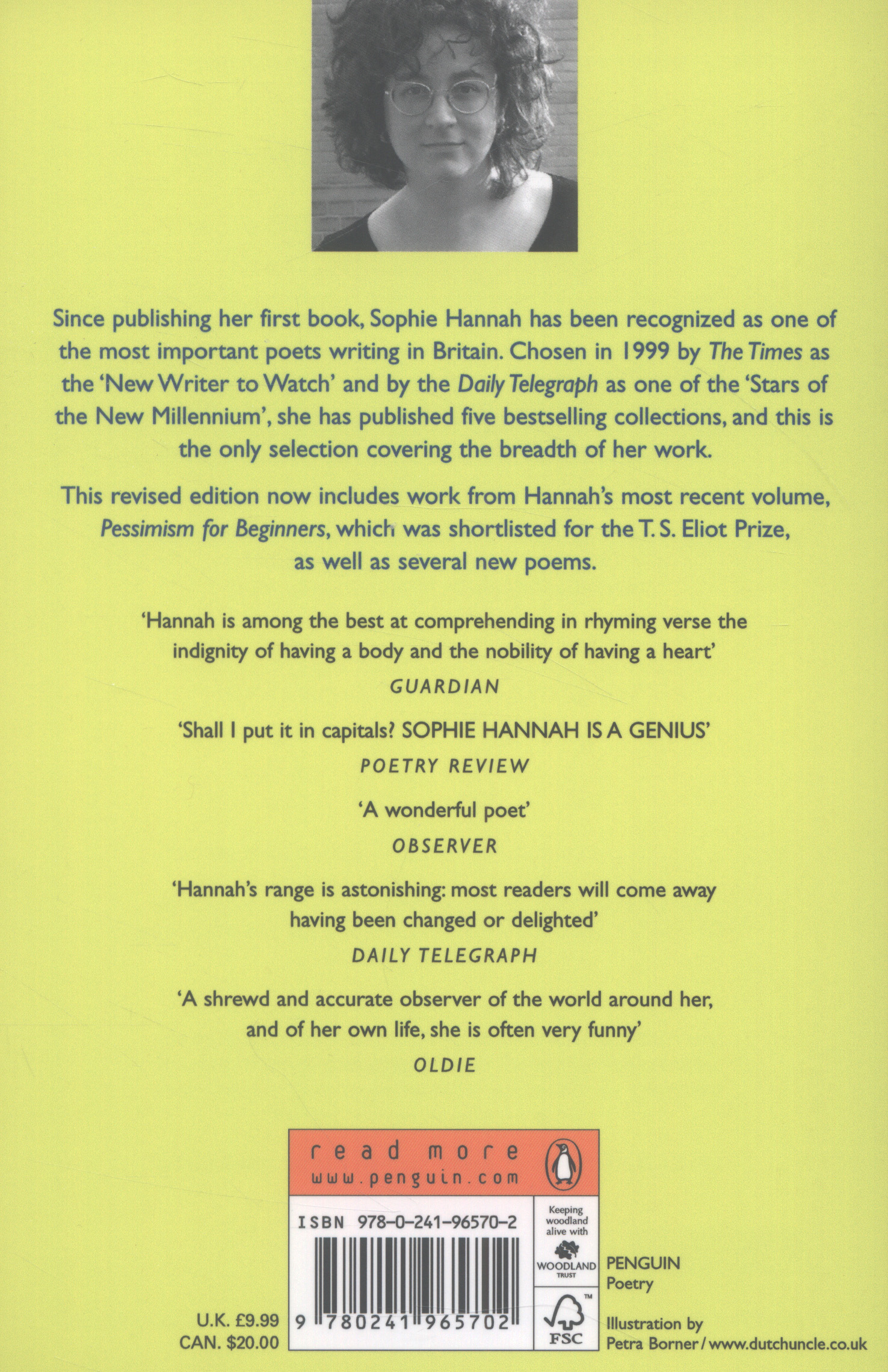 Selected poems by Hannah, Sophie (9780241965702) | BrownsBfS