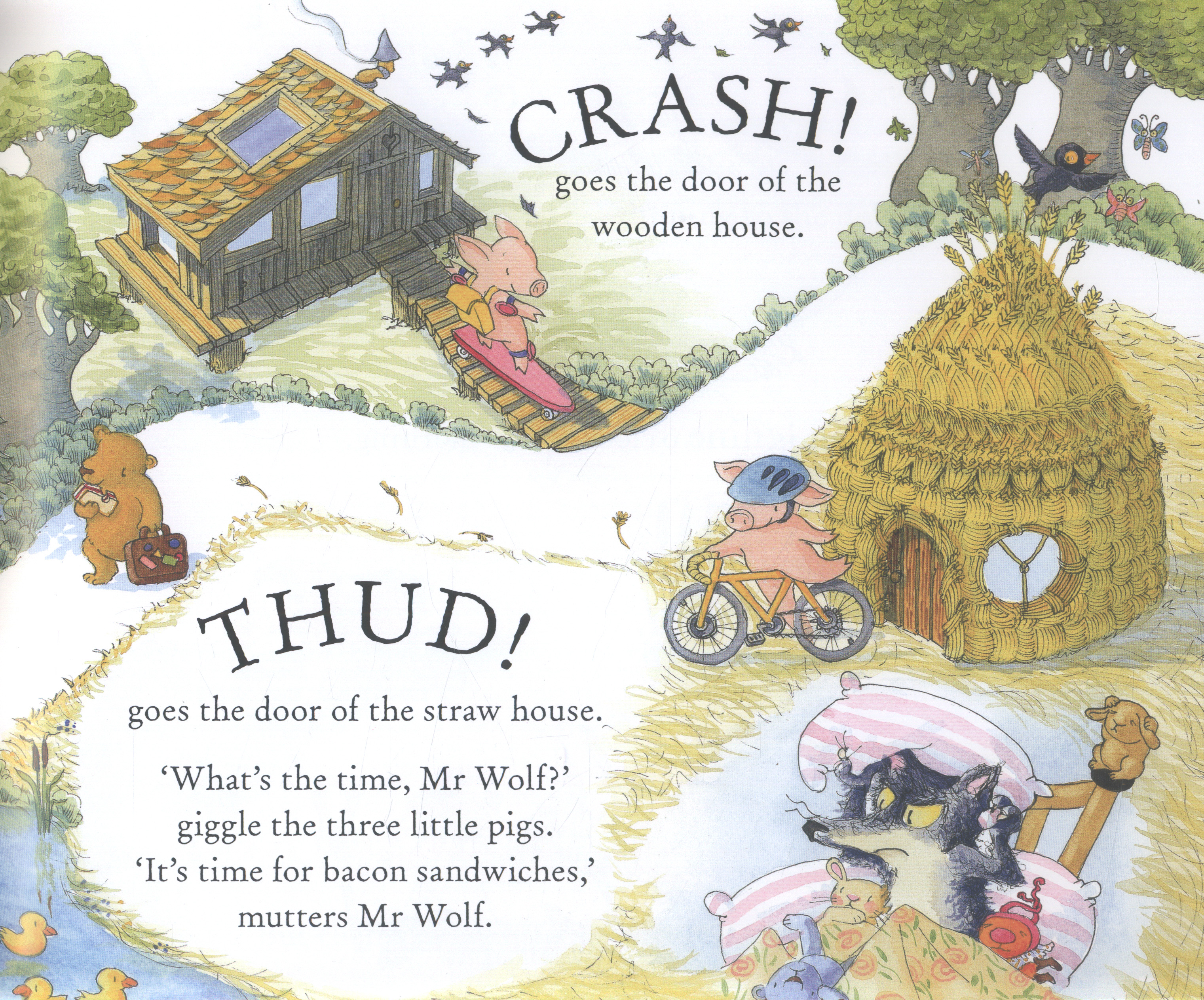 What's the Time, Mr Wolf? by Gliori, Debi (9781408819418) | Browns Books