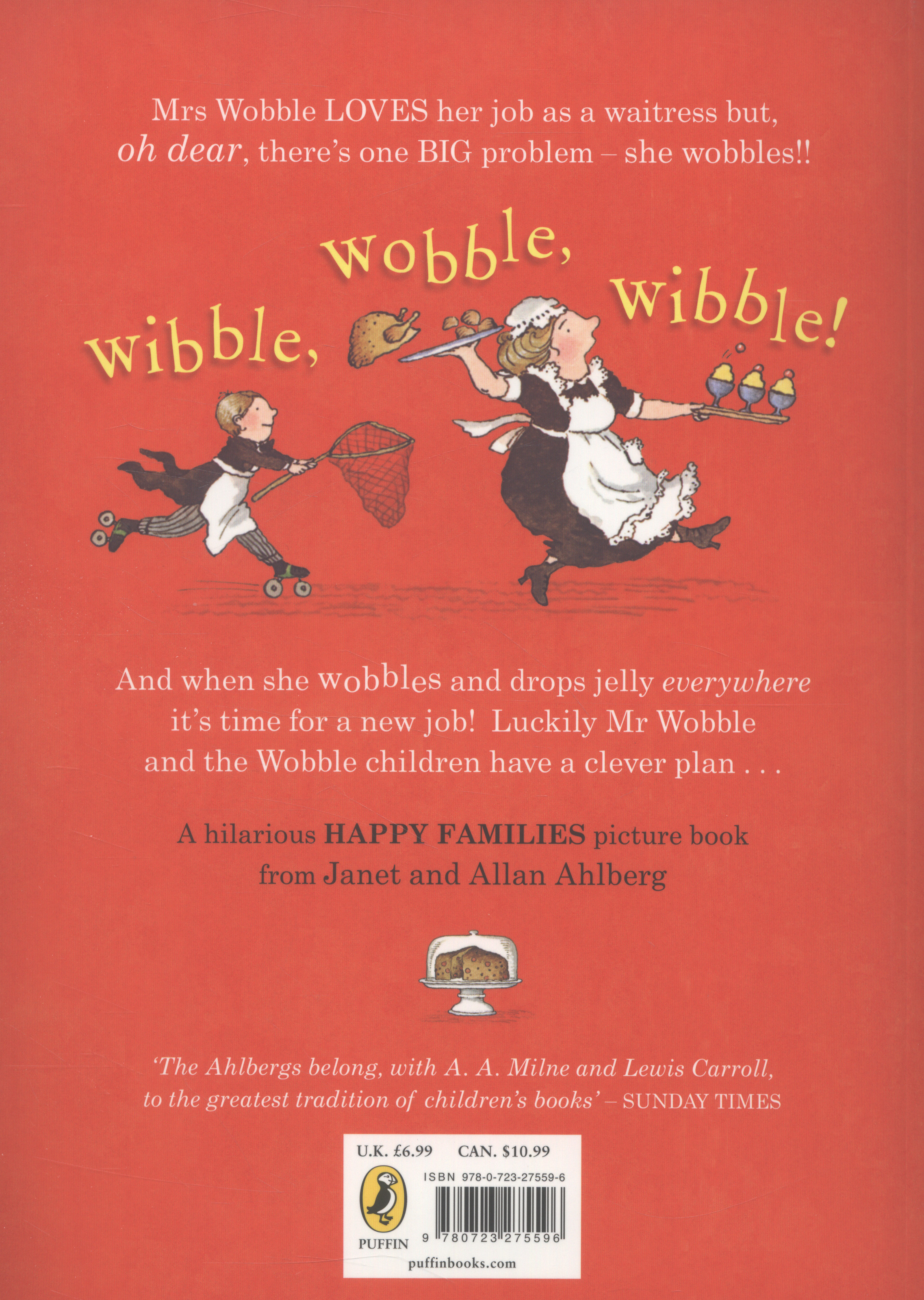 Mrs Wobble the Waitress by Ahlberg, Allan (9780723275596) | Browns Books